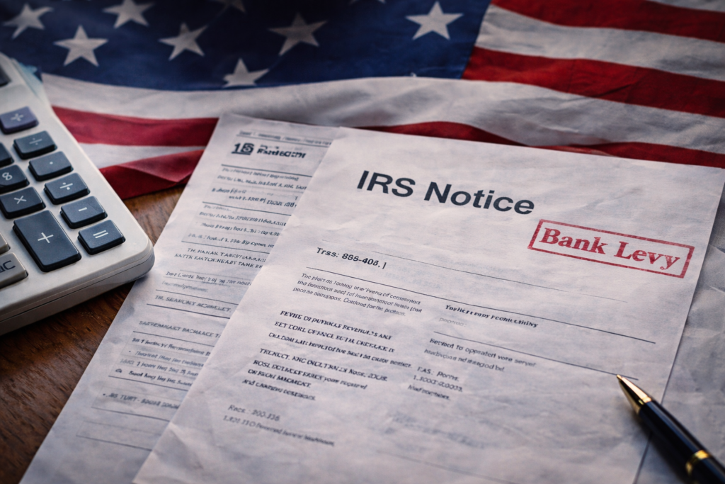 IRS Bank Levy: Can the IRS Take Your Money?